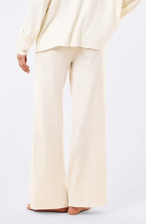 PAPINELLE Cotton And Cashmere Knit Lounge Pants