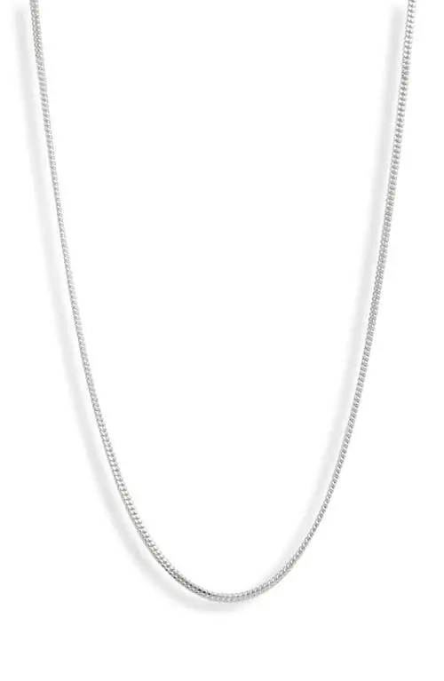 Nordstrom Curb Link Chain Necklace - Silver