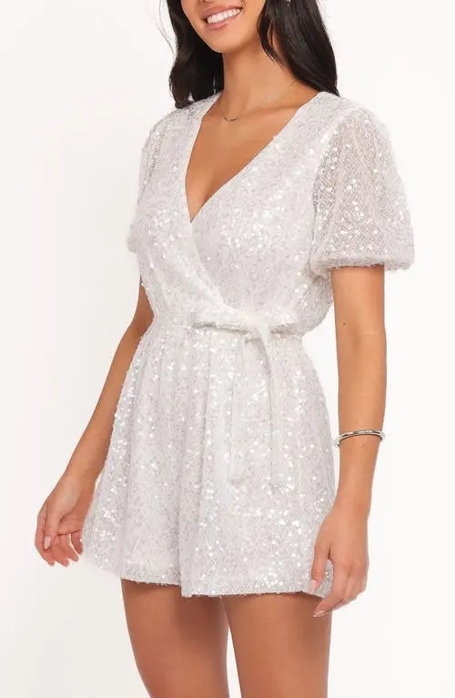 PETAL & PUP Varity Puff Sleeve Romper