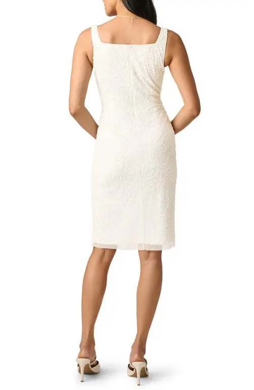 Adrianna Papell Embellished Sheath Dress