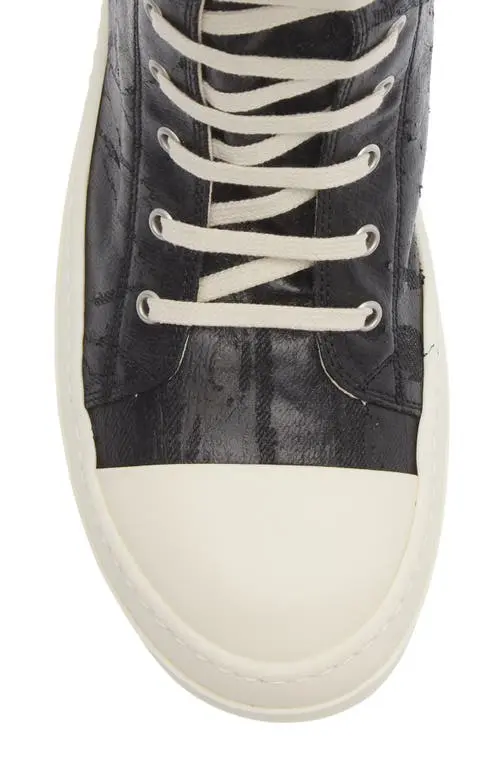 Rick Owens Sneaks High Top Sneaker