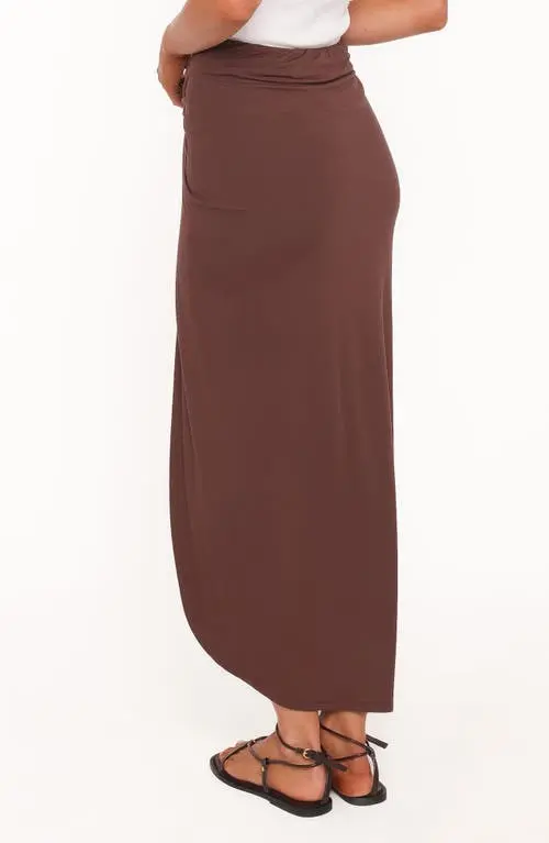 PETAL & PUP Cassandra Sarong Midi Skirt