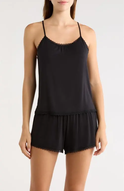Honeydew Intimates All American Shortie Pajamas - Black