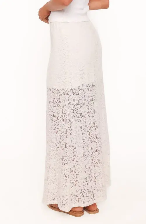 PETAL & PUP Cassie Lace Maxi Skirt