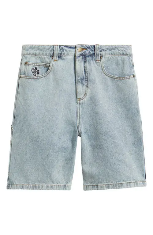 Rip Curl Carpenter Denim Shorts - Washed Blue