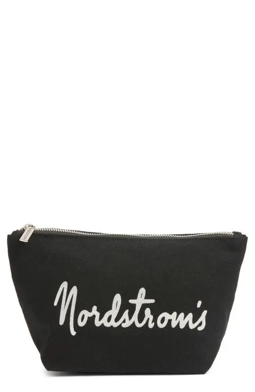 Nordstrom 125th Anniversary Cosmetics Bag - Black
