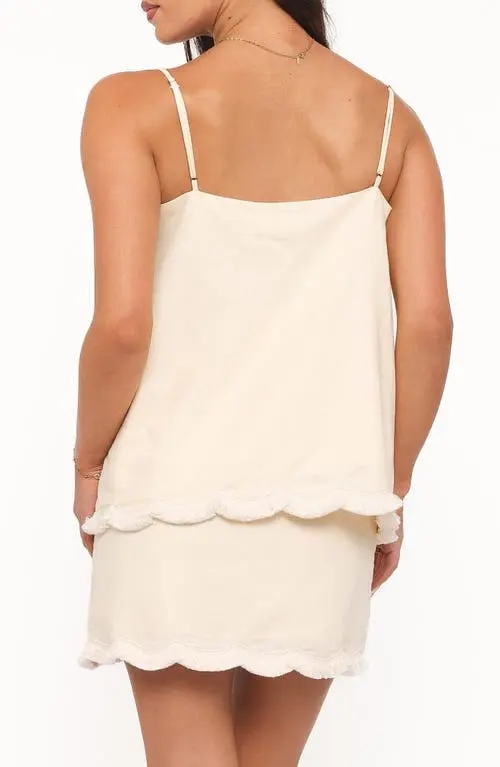 PETAL & PUP Venate Scalloped Skirt Set