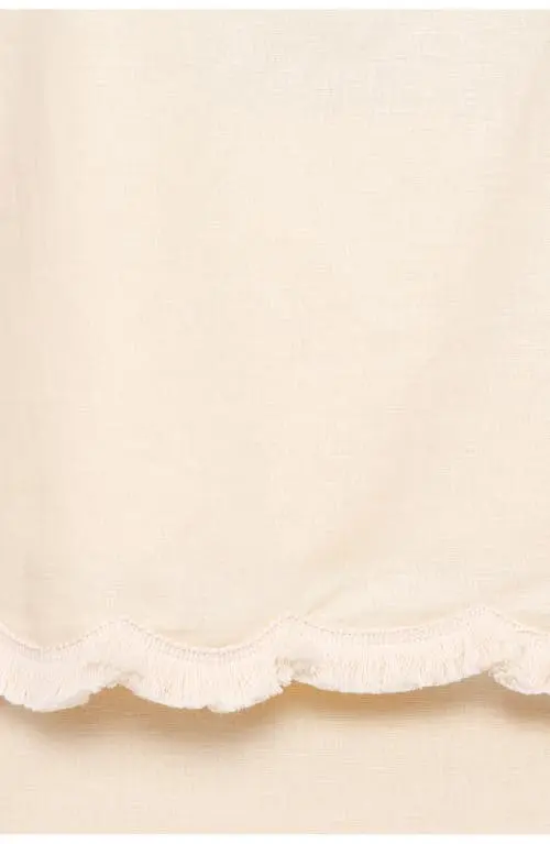 PETAL & PUP Venate Scalloped Skirt Set
