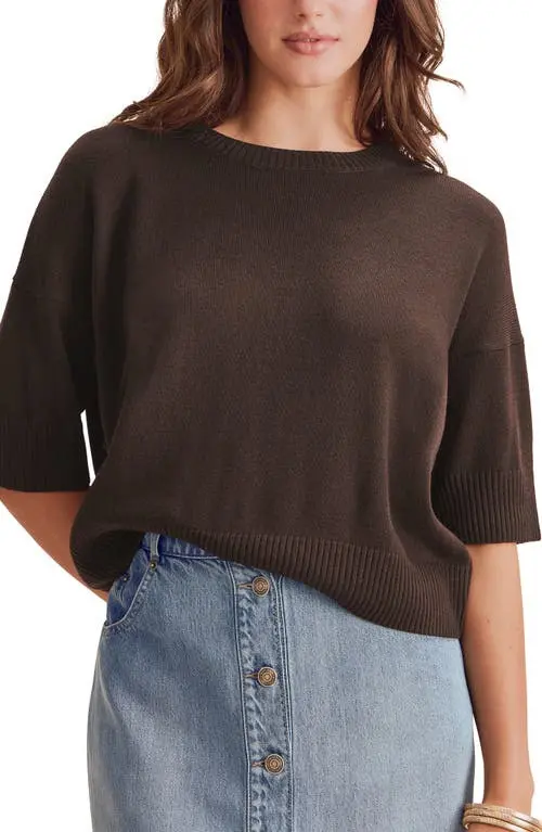 Splendid Georgie Short Sleeve Sweater