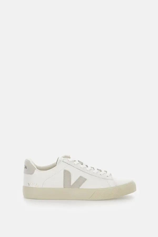 VEJA Campo Leather Sneakers - Bianco