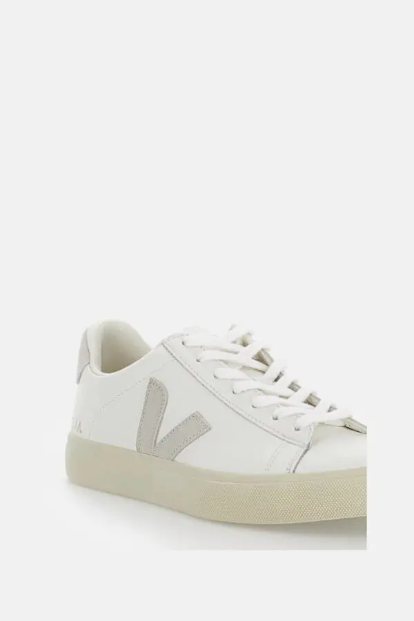 VEJA Campo Leather Sneakers - Bianco