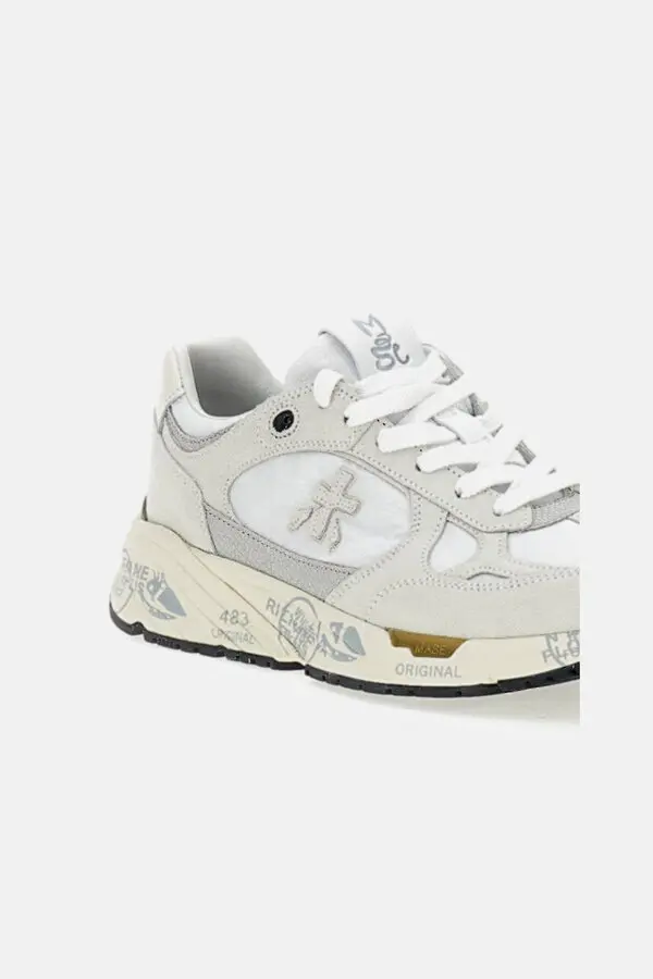 Premiata Mased Sneakers With Suede Inserts