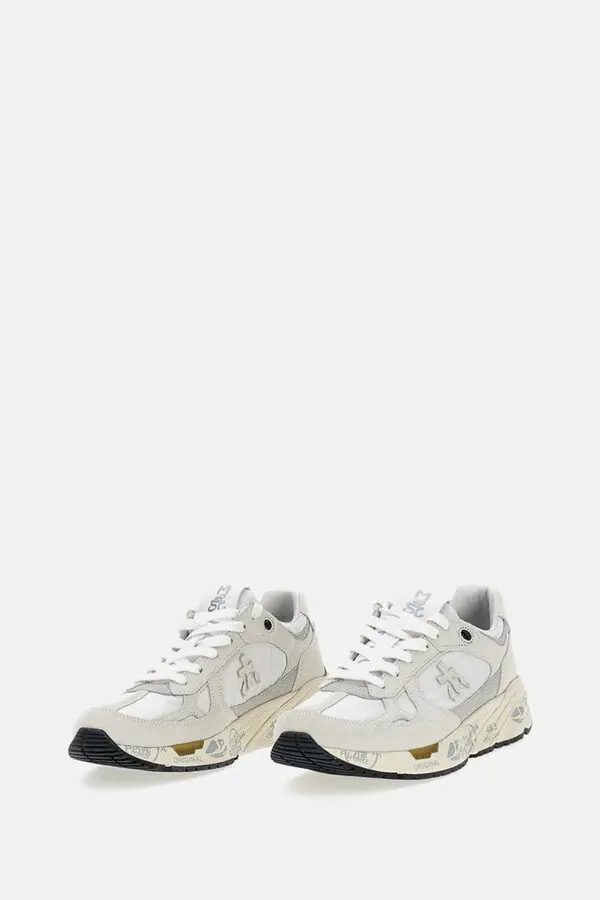 Premiata Mased Sneakers With Suede Inserts