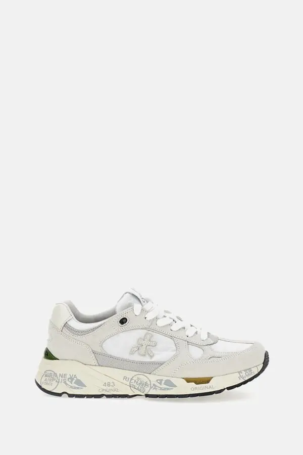 Premiata Mased Sneakers With Suede Inserts