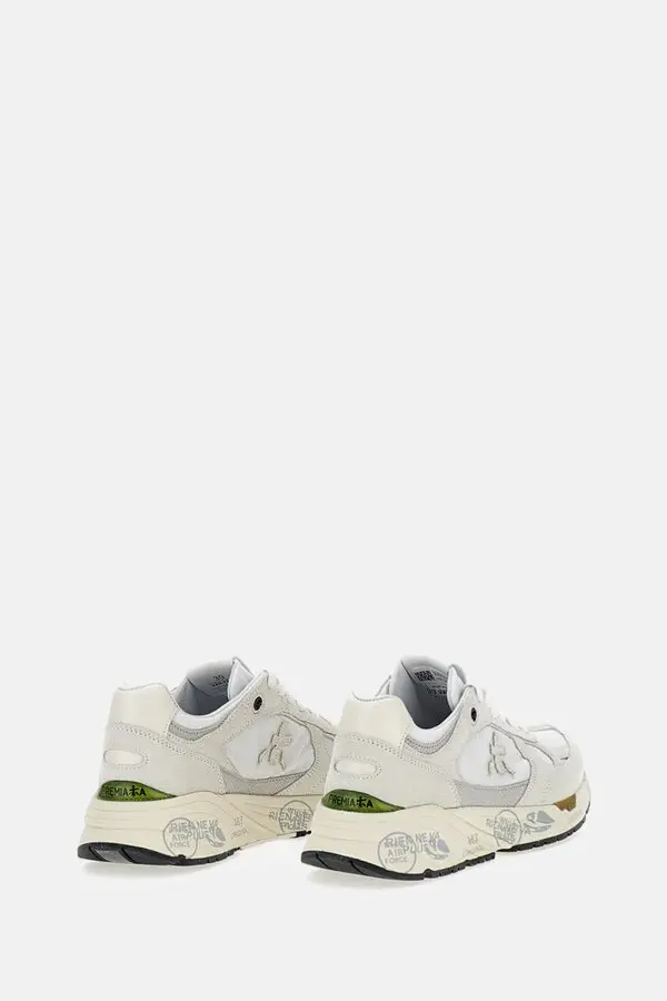 Premiata Mased Sneakers With Suede Inserts