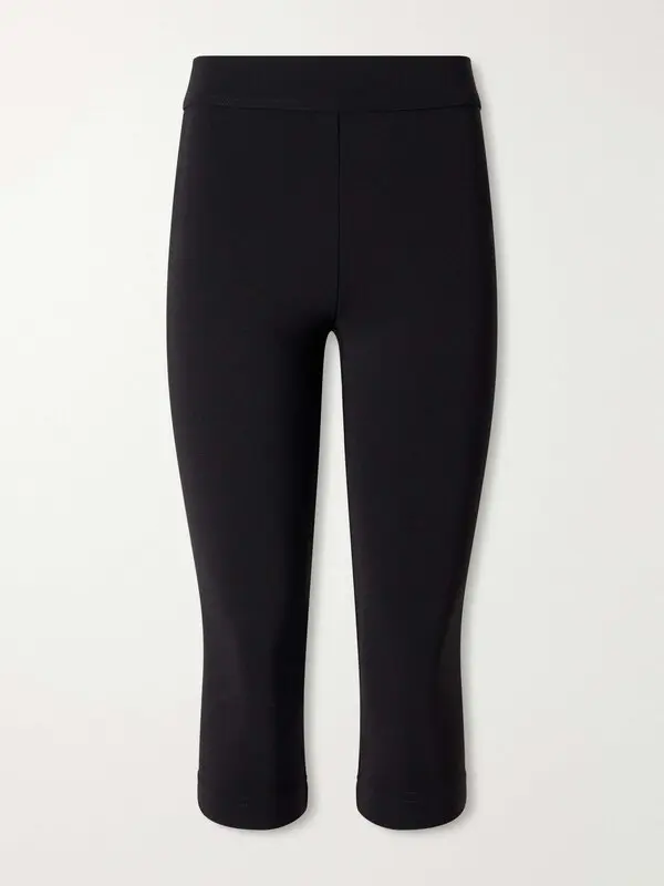 Dolce & Gabbana Crepe High-rise Straight-leg Capri Pants