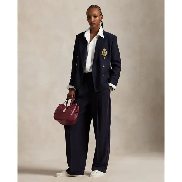 Ralph Lauren Double-breasted Crest Blazer