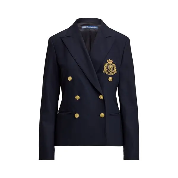 Ralph Lauren Double-breasted Crest Blazer