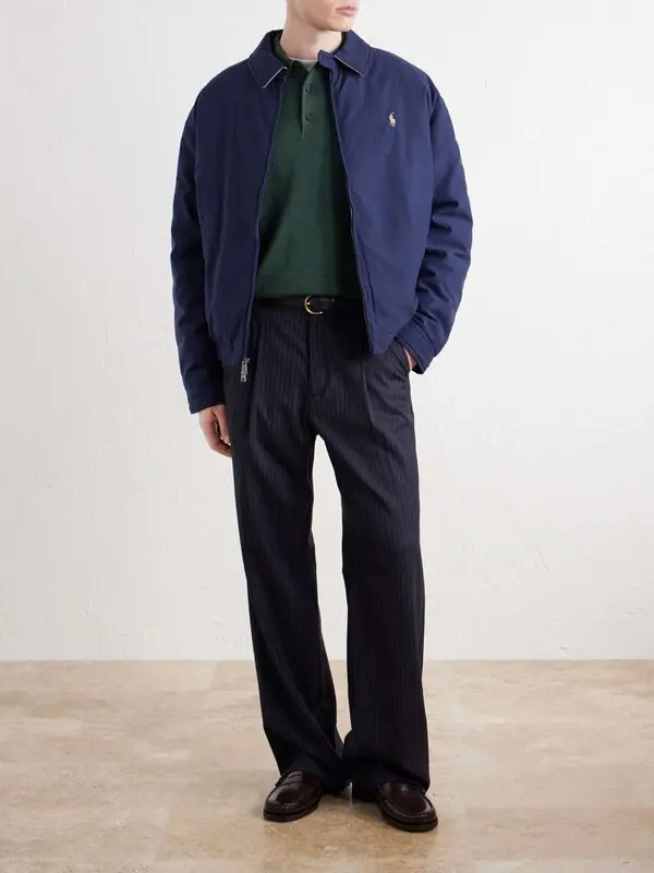Polo Ralph Lauren Logo-embroidered Recycled-shell Down Jacket