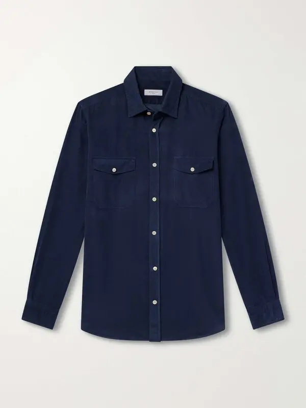 Boglioli Cotton-corduroy Shirt