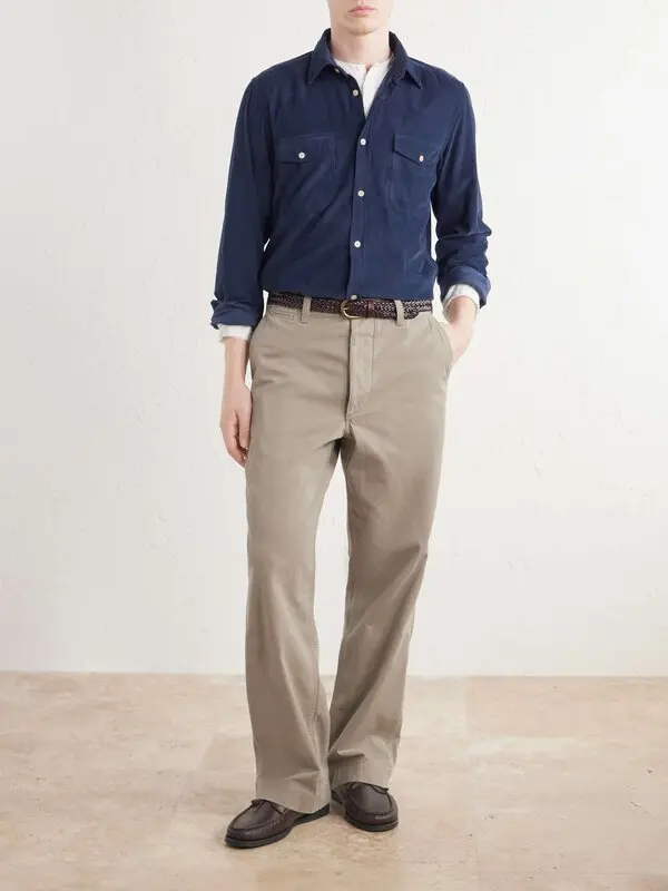 Boglioli Cotton-corduroy Shirt