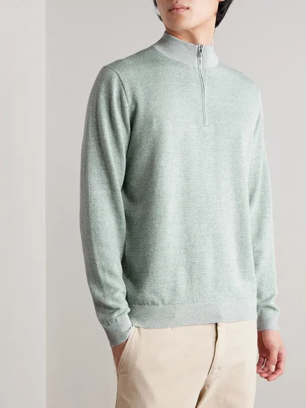 Peter Millar Barlow Half-zip Sweater