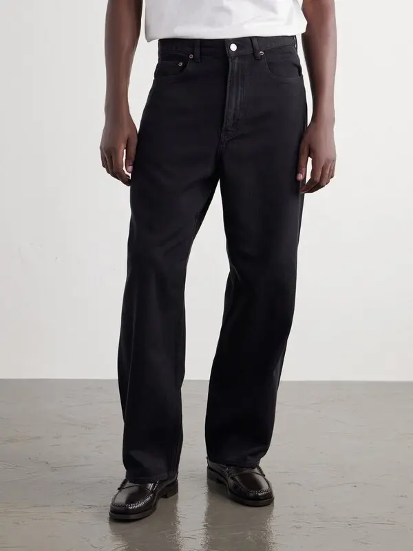 A.PRESSE Straight-leg Cotton And Silk-blend Piqué Trousers