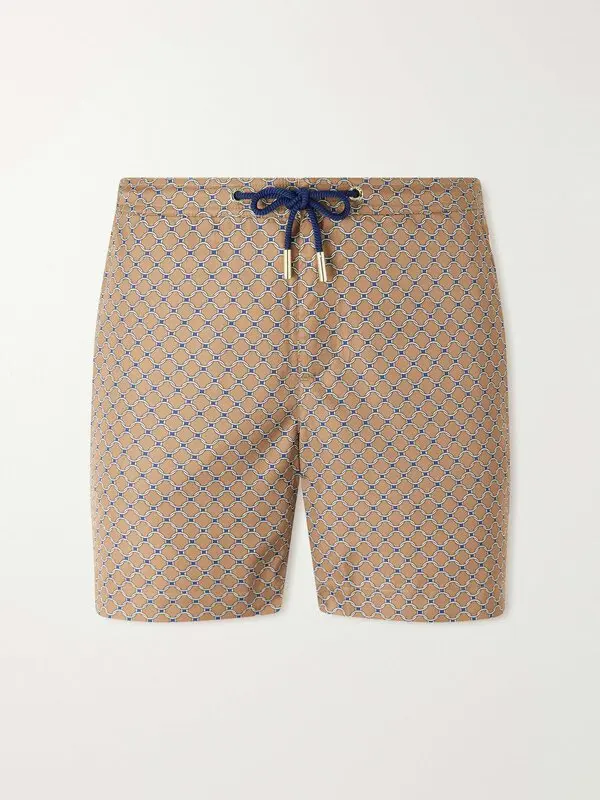 Orlebar Brown Bulldog Printed Shell Swim Shorts