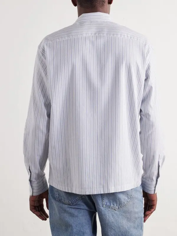 Nn07 Deon Herringbone Organic Cotton Shirt