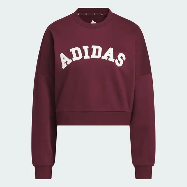 Adidas Chenille Logo Graphic Sweatshirt