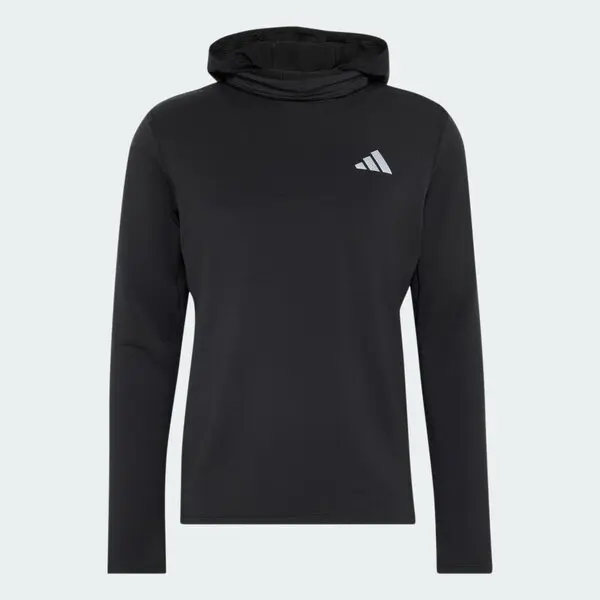 Adidas Adi365 Running Essentials Winterized Long Sleeve Hooded Track Top