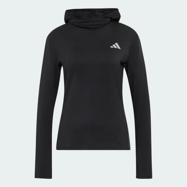 Adidas Adi365 Running Essentials Winterised Hooded Long Sleeve Track Top