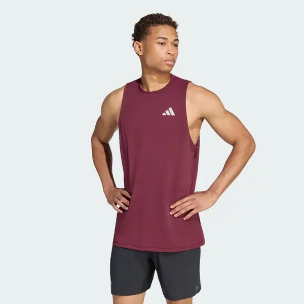Adidas Tennis Climacool+ Sleeveless T-shirt - Maroon