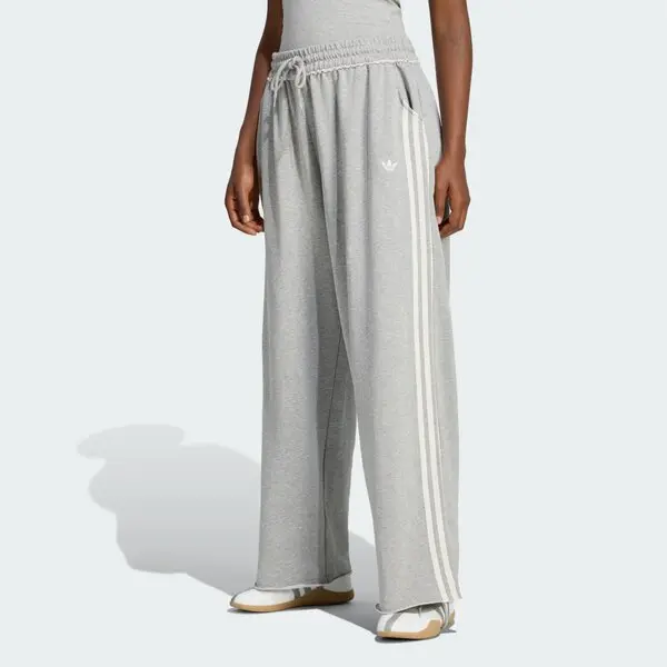 Adidas Graphic Loose Sweat Pants Grey