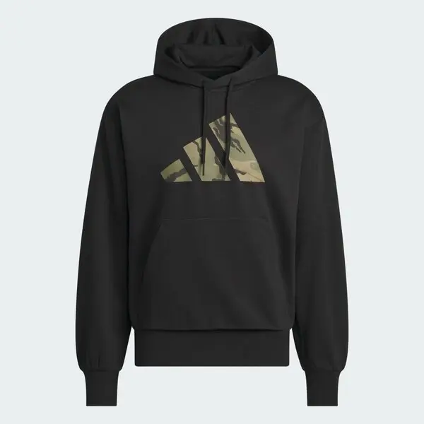 Adidas Camo Big Logo Graphic Hoodie