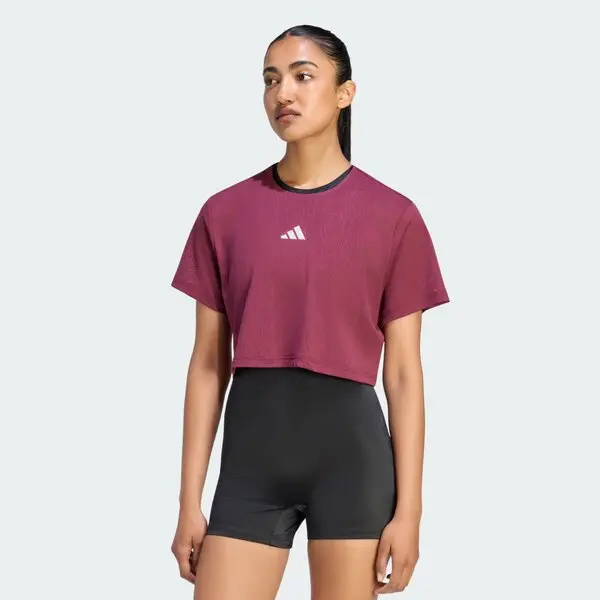 Adidas Climacool Lace Crop T-shirt Pro