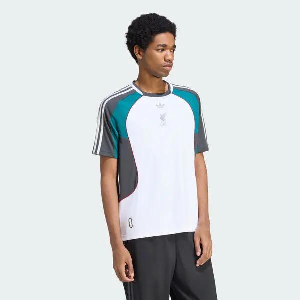 Adidas Liverpool Fc Teamgeist 26 Warm-up Jersey - White