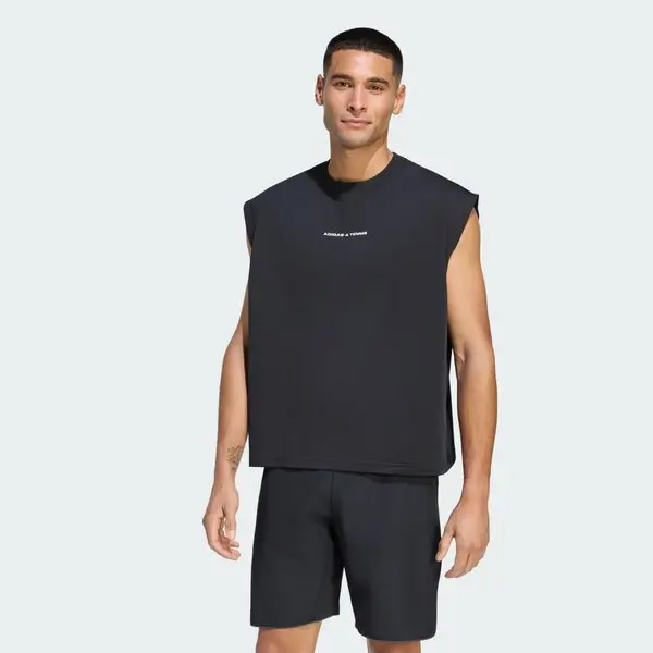 Adidas Tennis Culture Graphic T.shirt - Black