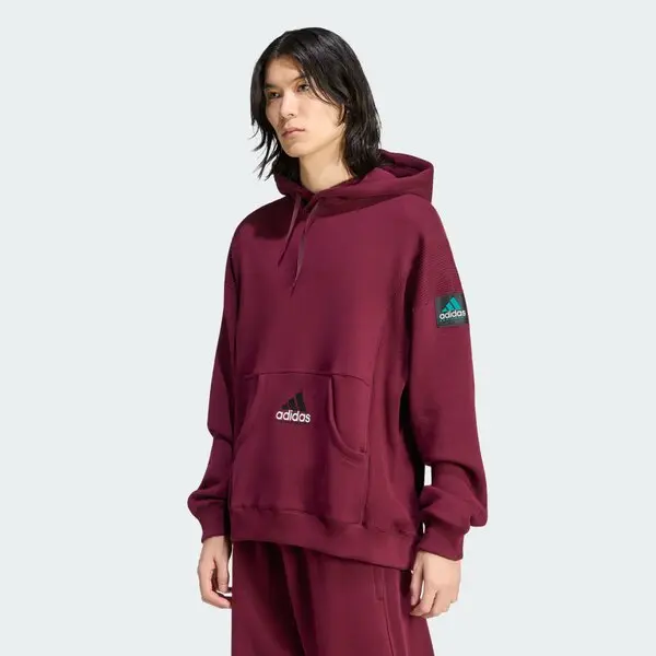 Adidas Equipment Open Hem Sweatpants - Maroon