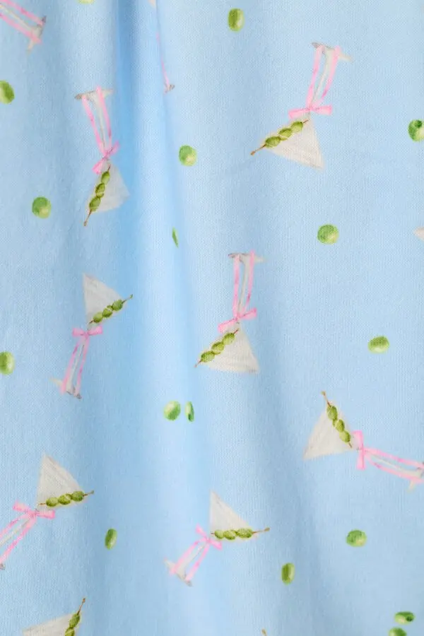 PJ Salvage Olive You Martini Print Long Sleeve Pajama Set