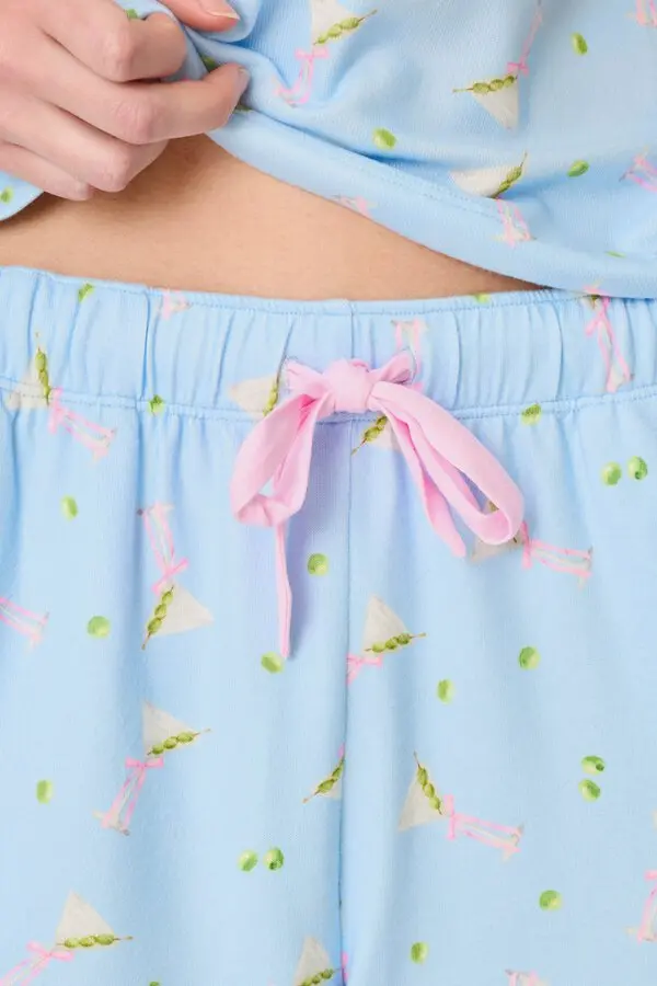 PJ Salvage Martini Print Jogger Pajama Pants
