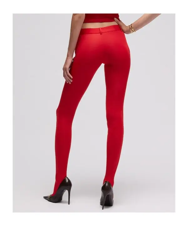 Gucci Stretch Jersey Leggings - Red