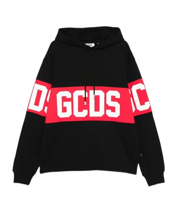 Gcds Long Sleeve Sweatshirt With Drawstring Hood