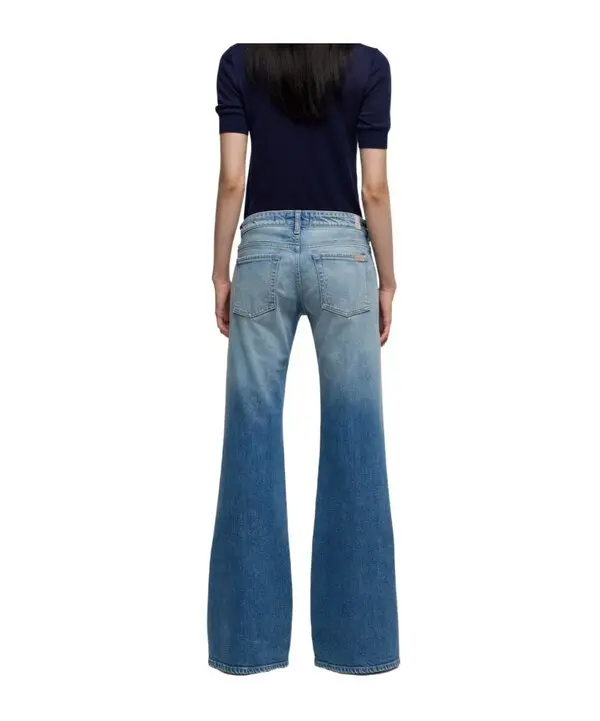 7 For All Mankind Low-rise Flared Jeans