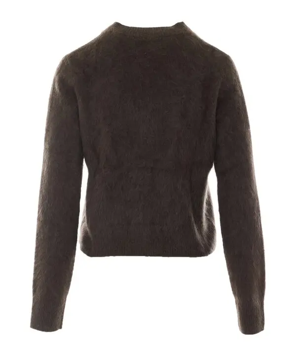 LISA YANG Cropped Fuzzy Cardigan - No