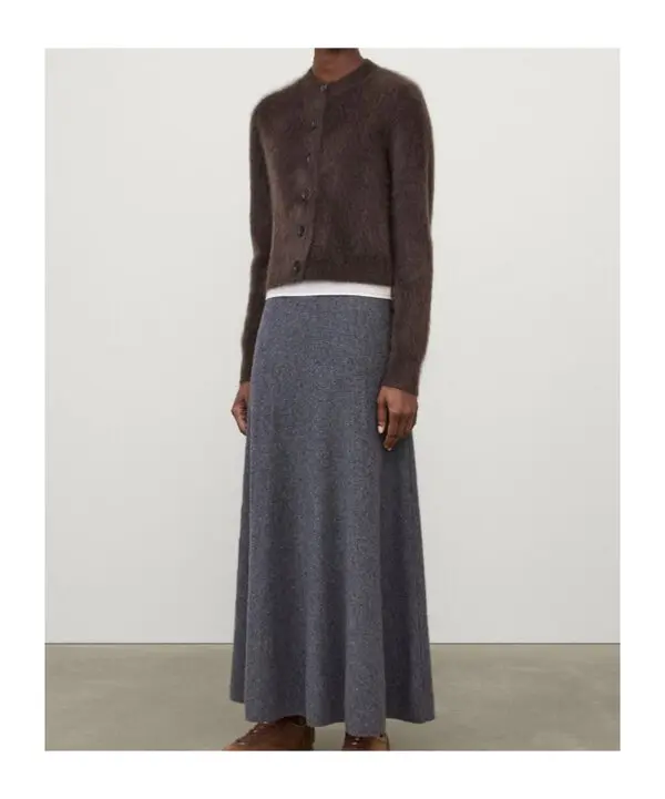 LISA YANG Cropped Fuzzy Cardigan - No