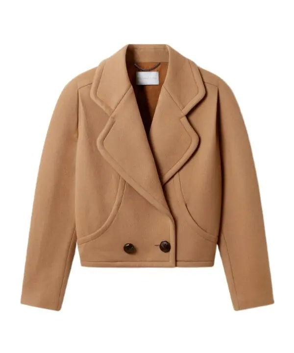 Stella McCartney Short Wool Coat