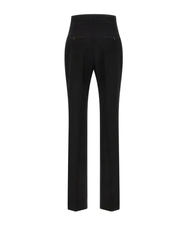 TOM FORD Satin-trim Wool Trousers