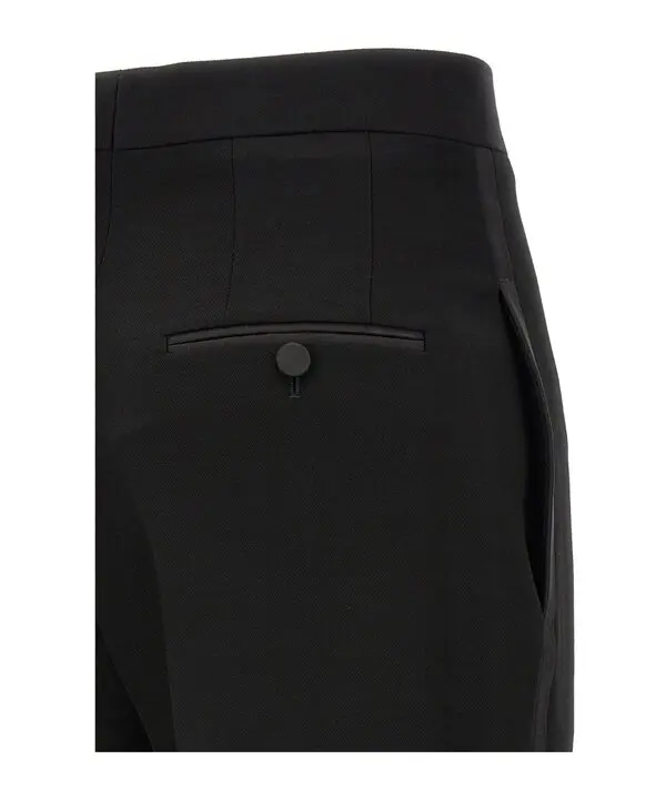 TOM FORD Satin-trim Wool Trousers