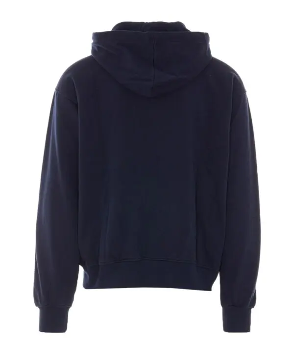 Drole De Monsieur Drôle De Back Logo Zip-up Hoodie